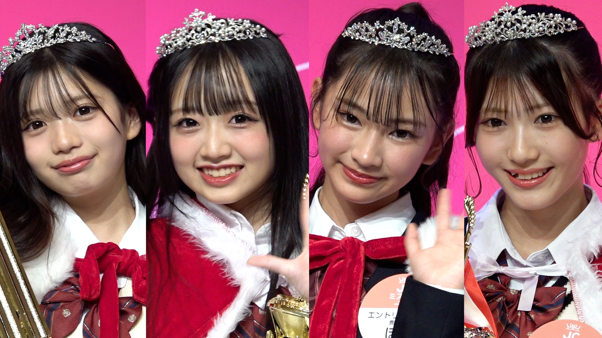 【JC・JKミスコン会見】GP＆準GPの素顔“アップ” アイドル・ももにゃんが目指す大学が“ビッグ”すぎ | フィールドキャスター